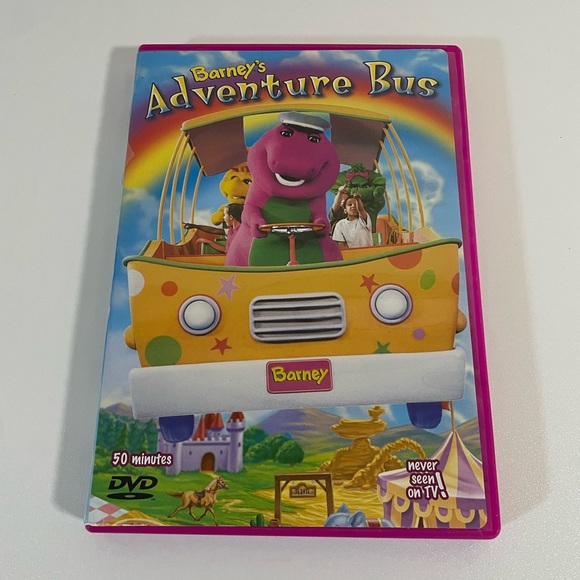 Source Unknown | Toys | Barney Barneys Adventure Bus Dvd | Poshmark
